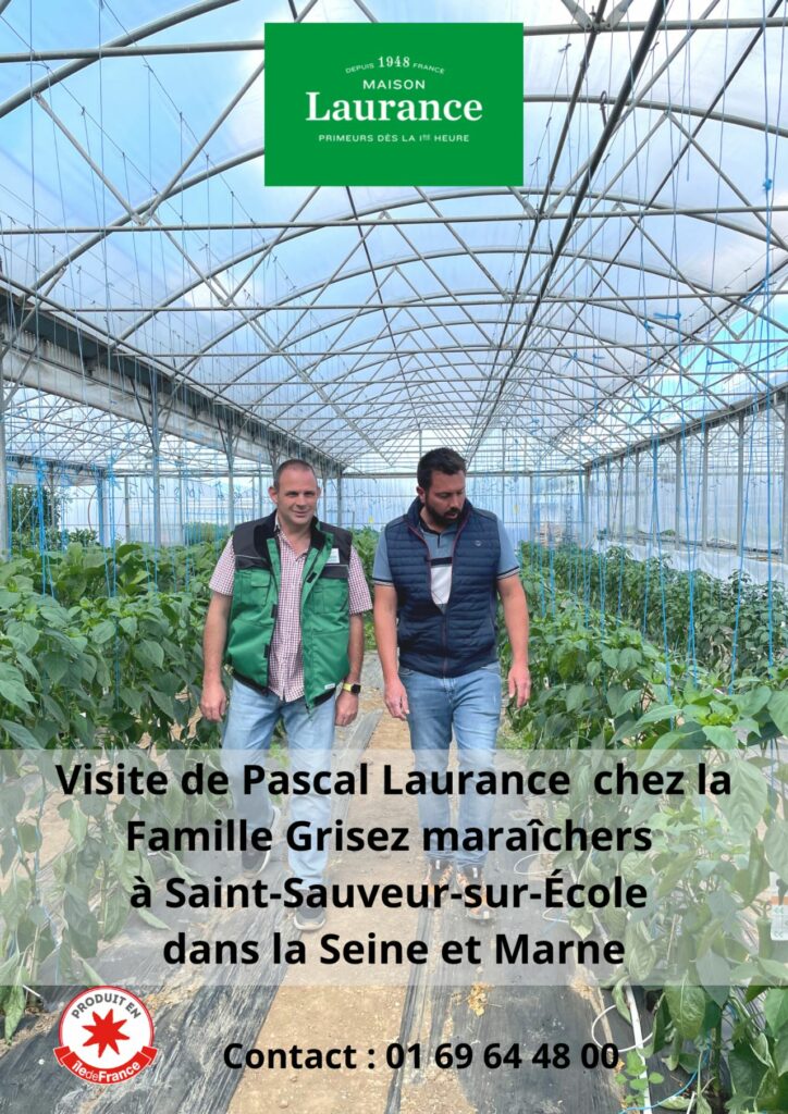 Visite de Pascal Laurance chez la Famille Grisez - Maison Laurance